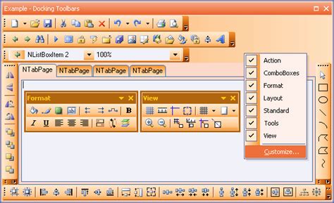 features overview nevron user interface for winforms wpf and