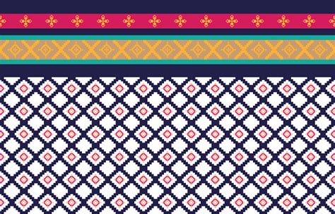 추상적 인 기하학적 및 부족 패턴 사용 디자인 지역 직물 패턴 원주민 부족에서 영감을 얻은 디자인 원활한 기하학적 벡터 일러스트