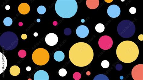 Pattern Of Circles With Soft Displacement Effect For Titles Or Intro Circle Shapes Background