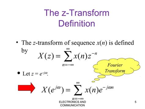 Inverse Z Transform Ppt Ppt Technology And Computing