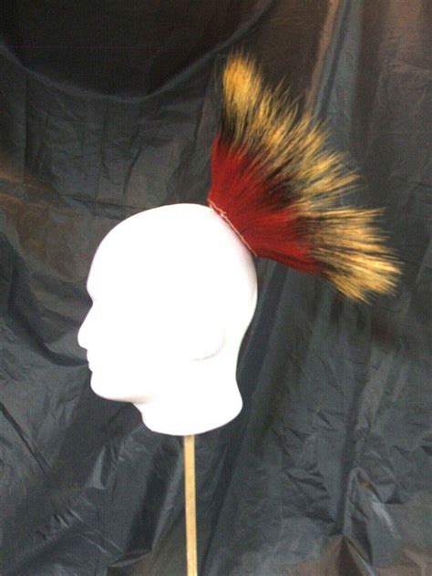 Native American Porcupine Hair Roach Woodland Round Brand New 7 Hair Authentic 4543580885