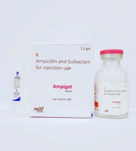 Ampicillin Sulbactam Injection 15gm At ₹ 340vial Ampicillin Sulbactam Injection In Panchkula