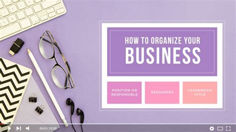 비즈니스 유튜브 썸네일 템플릿 무료 벡터