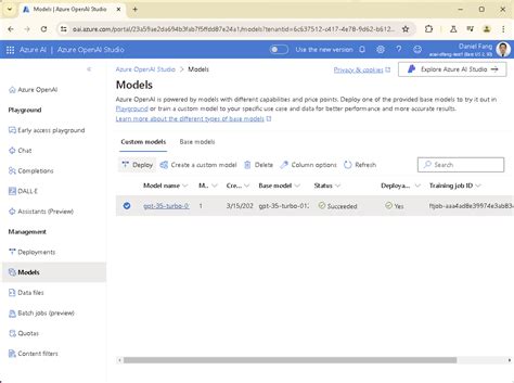 Create A Fine Tuned Gpt 35 Model Using Azure Openai Services Insight