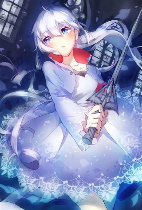You Hashira Rwby Weiss Schnee Dress Sword Weapon Yande Re