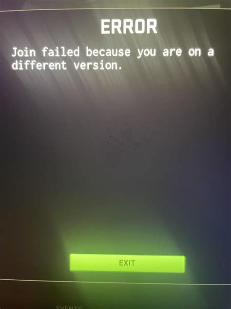 This Keeps Popping Up Just Updated Ios Cant Invite Or Join Friend On Android Rwarzonemobile