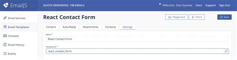 Integrating A Contact Form With Emailjs In React Hackernoon