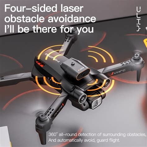 New P12 Drone Obstacle Avoidance Folding 4k 8k Hd Drone Optical Flow Quadcopter Hd Aerial