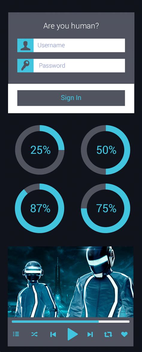 Human After All Free UI Kit On Behance Human After All Free UI Kit On Behance