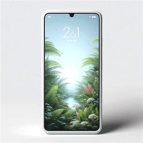 Layered Psd Mobile Mockup For Customizable Ui Design Displays Premium Ai Generated Image
