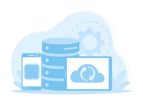 Data Management Concept Flat Illustration 35518132 Vector Art At Vecteezy