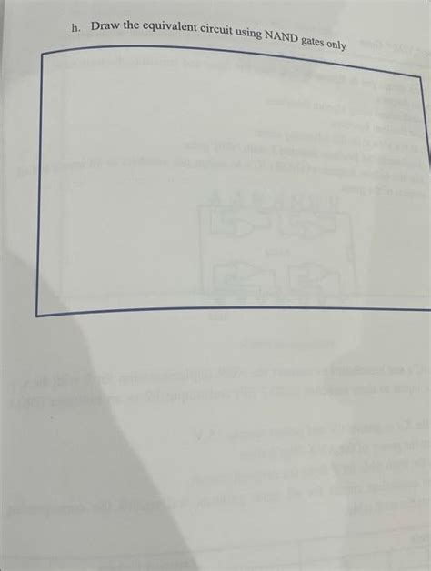 Solved Part One NAND Gate Set Up The Circuits Shown In Chegg