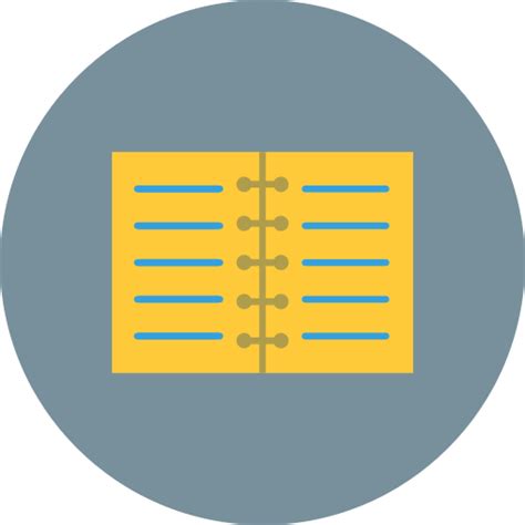 Notebook Free Education Icons