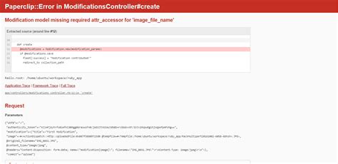 Model View Controller Ruby Rails Papercliperror In