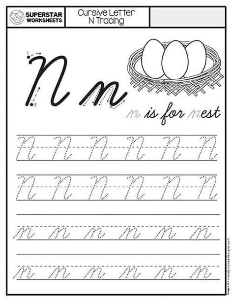 Cursive Tracing Worksheets Artofit