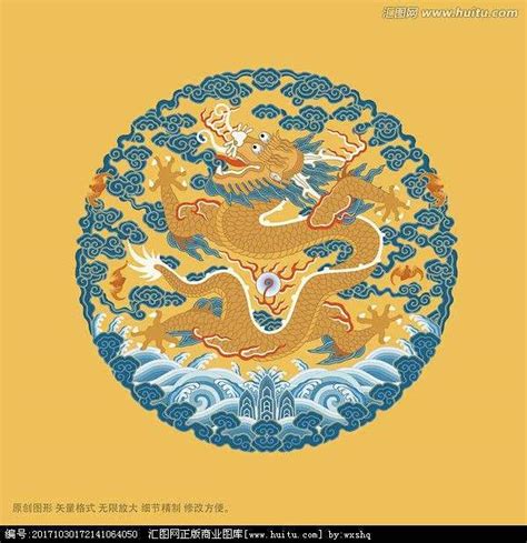 团龙补子