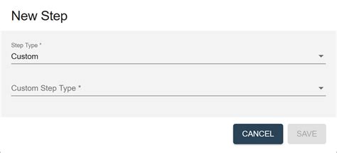 Create A Step Using Quickstart