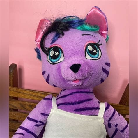 Build A Bear Toys Build A Bear Honey Girls Teegan Hg Purple Star