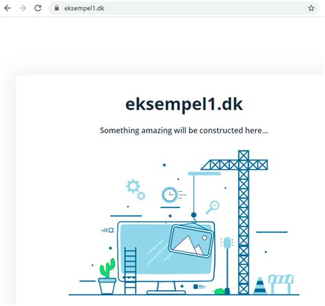 Opsætning af Gratis SSL HHTPS certifikat