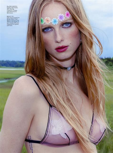 Rianne Van Rompaey Hot And See Through In Elle 2022 5 Photos The Fappening