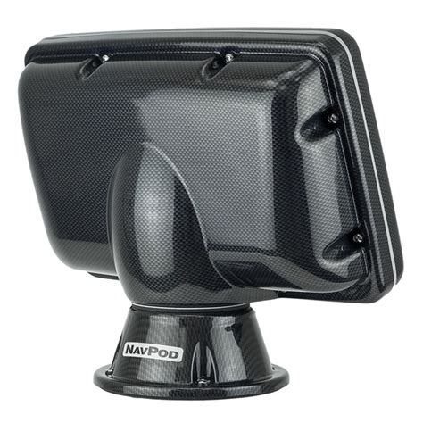 Navpod Powerpod Pre Cut For Raymarine Gs125 Carbon Series Trionics