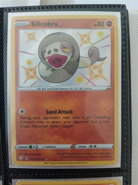 Shiny Silicobra Pokemon Englisch Gebraucht In Altstätten Sg Für Chf 3 5 Mit Lieferung Auf