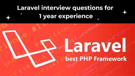 Laravel Interview Questions For 1 Year Experience Youtube