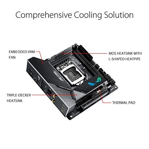 Asus Rog Strix Z490 I Gaming Lga1200 Mini Itx Motherboards Parts