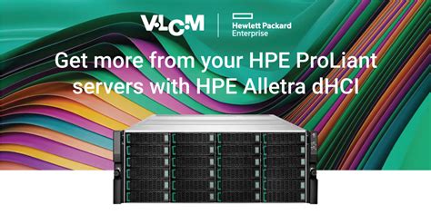Hpe Alletra Dhci Demo Maximizing The Value Of Your Proliant Servers