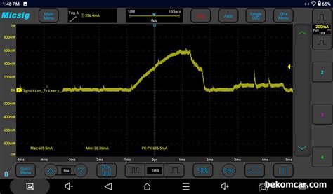 혼다 어코드 2016년 점화코일 열 손상 원인제공 인젝터 전류파형분석 혼다 어코드 2016년 점화코일 열 손상 원인제공 인젝터 전류파형분석