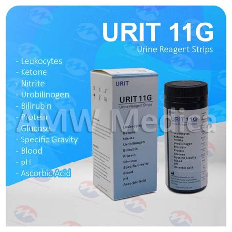 Promo Urit 11g Uritest 11 Urine Reagent Strip Urit 11 Parameter Isi 100 Diskon 17 Di Seller