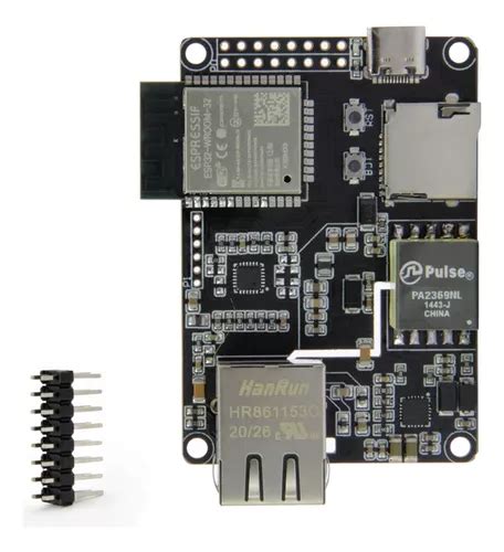 Adaptador Ethernet De Chip T Internet Poe Esp32 Wroom Lan872 Meses Sin Interés