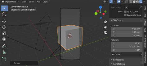 How To Rotate The Camera Around Itself Using Python Blender Stack Exchange