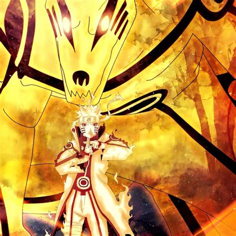 Naruto Nine Tails Chakra Mode 2