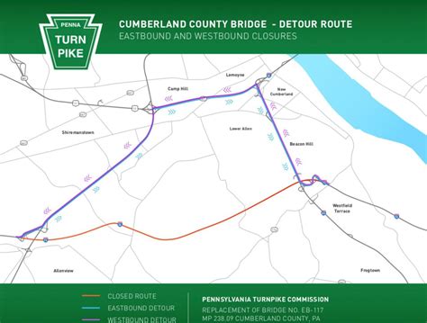 Eastbound Lanes Of Pa Turnpike In Cumberland County To Close This