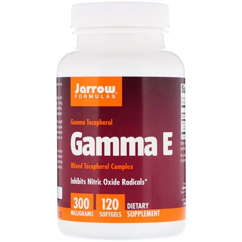 Jarrow Formulas Gamma E 300 Mg 120 Softgels Byclue
