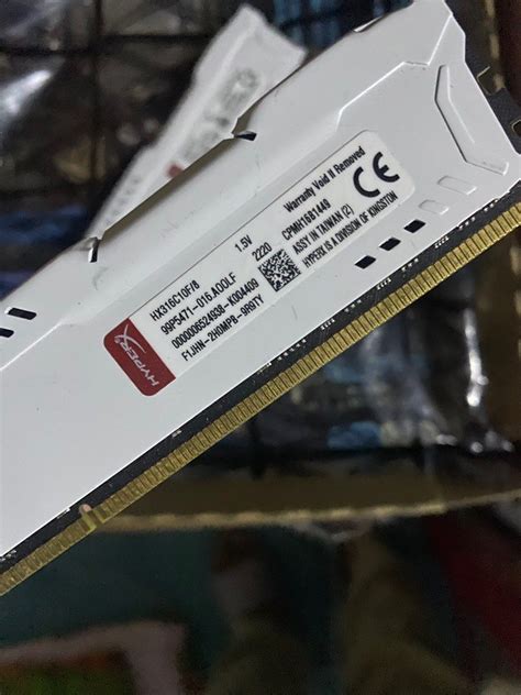HyperX Fury Ram Computers Tech Parts Accessories Computer Parts On Carousell