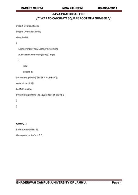 Java Questions For Viva Docx