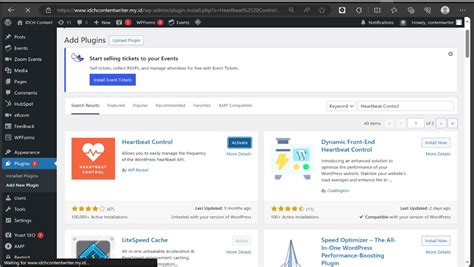 Optimasi Kecepatan Wordpress Dengan Plugin Heartbeat Control Idcloudhost
