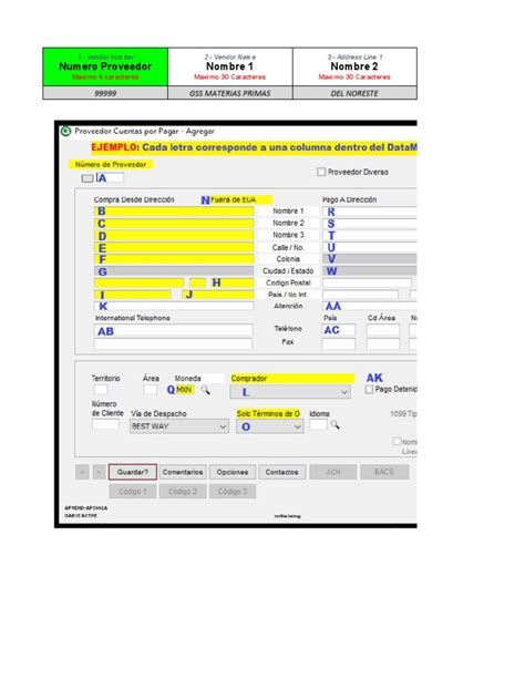 Proveedores Datamapper 2022 Pdf