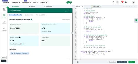 Gfg160dayschallenge Dsa Codingchallenge Geeksforgeeks