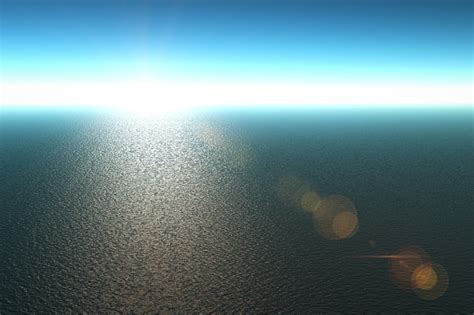 컴퓨터는 새의 눈 뷰 3d 일러스트에서 아름 다운 바다 장면 생성 0명에 대한 스톡 사진 및 기타 이미지 0명 경관 공중 Istock