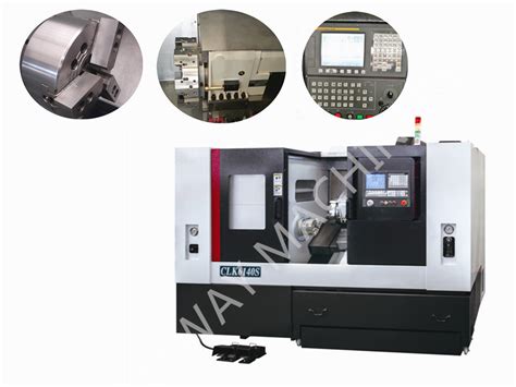 Slant Bed CNC Lathe Turret Tool Turning Lathe CNC Machine Clk S Slant Bed CNC Lathe And CNC