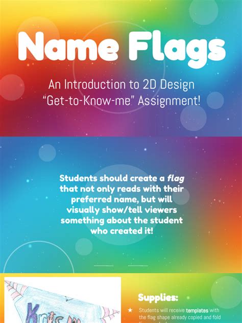 Name Flags Assignment Introduction Pdf Career And Growth
