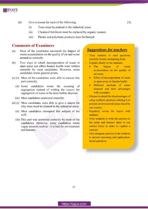 ICSE Class 10 Geography Question Paper Solution 2019