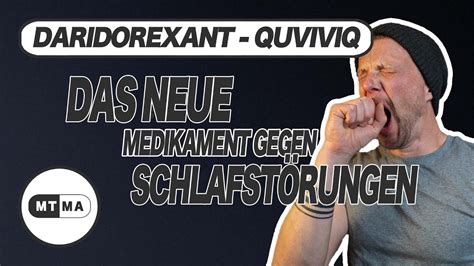 Daridorexant Das Neue Schlafmittel Youtube