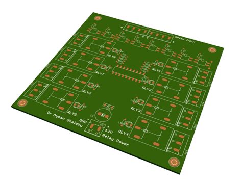 8 Opto Isolated Relay Board Electronics Lab