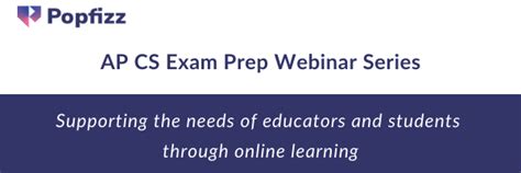 Webinar Series Ap Cs Exam Prep March 24 — April 2 By Nisa Torres