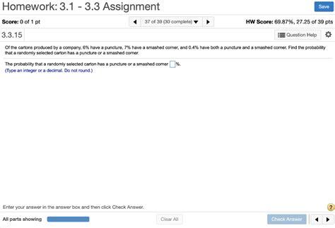 Solved Homework 3 1 3 3 Assignment Save Score 0 Of 1 Pt