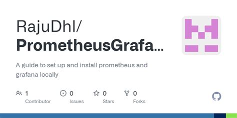 Github Rajudhlprometheusgrafana A Guide To Set Up And Install
